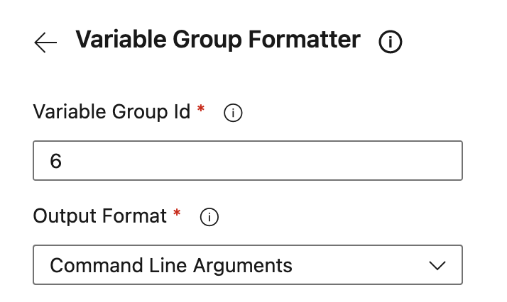 Variable Group Formatter - Visual Studio Marketplace